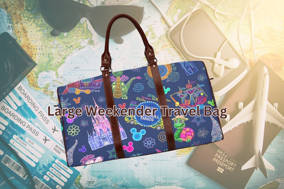 Disney Main Street Electrical Parade Vegan Leather Travel Bag, Disney ...