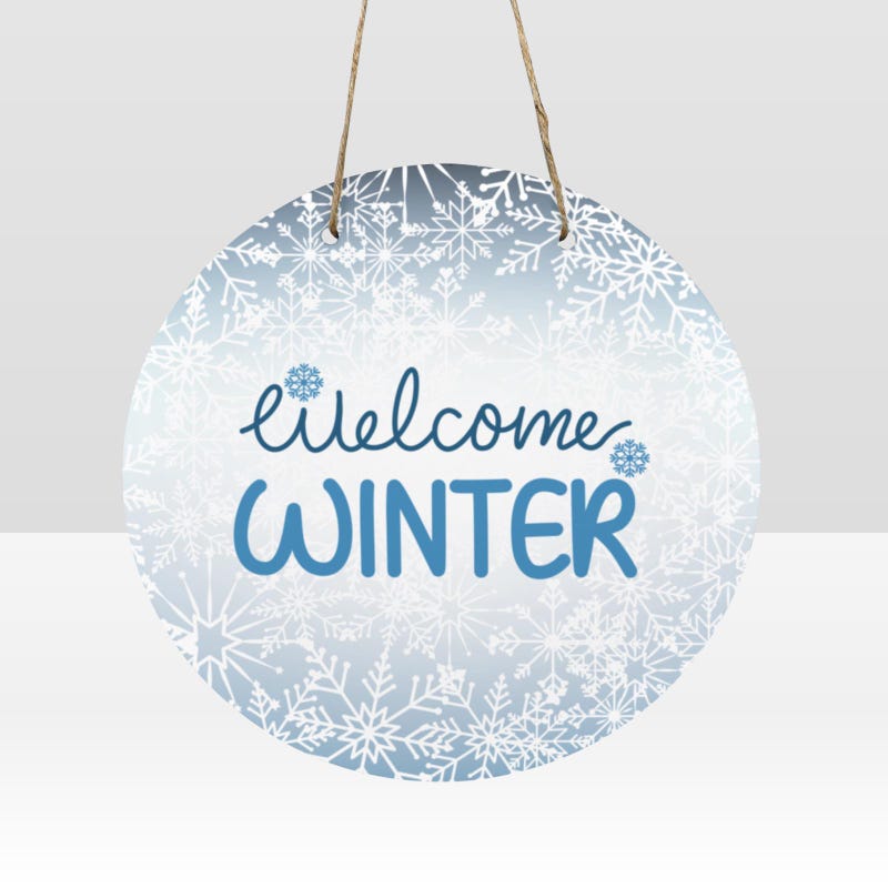 Winter Wood Sign - Etsy