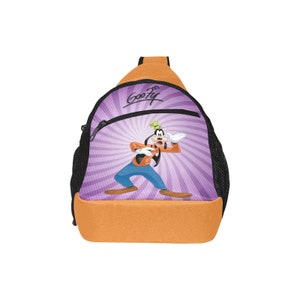 Disney Goofy Chest Bag, Disney Sling Bag, Goofy Backpack, Disney Gift ...