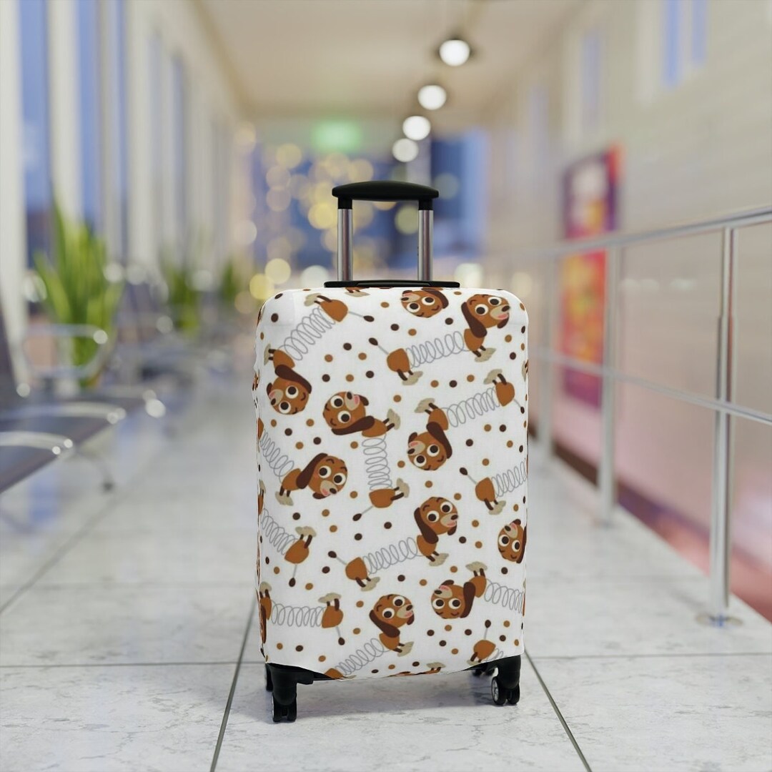 Toy Story Slinky Dog Luggage Cover, Disney Vacation, Travel Suitcase ...