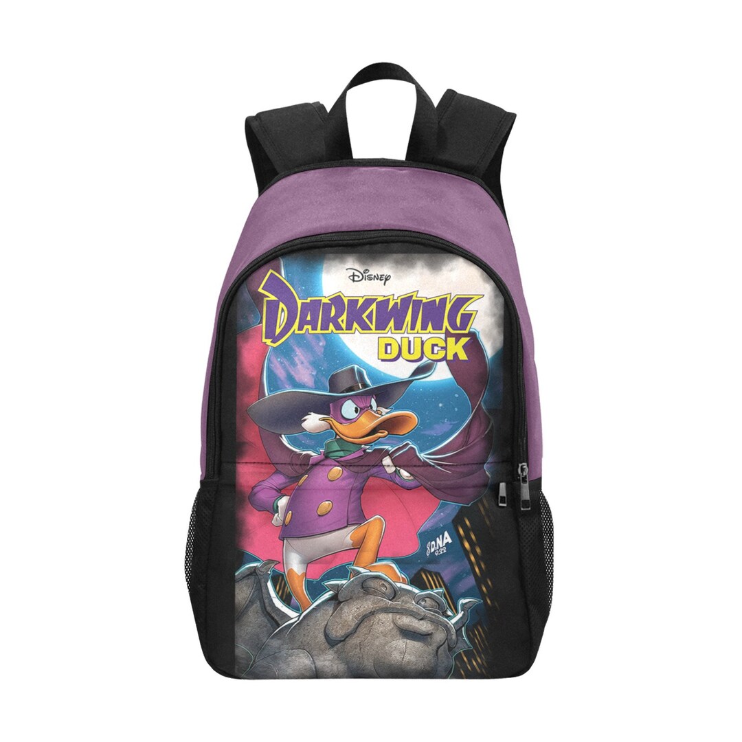 Disney Darkwing Duck Backpack, Disney Bag, Darkwing Duck Gift, Duck ...