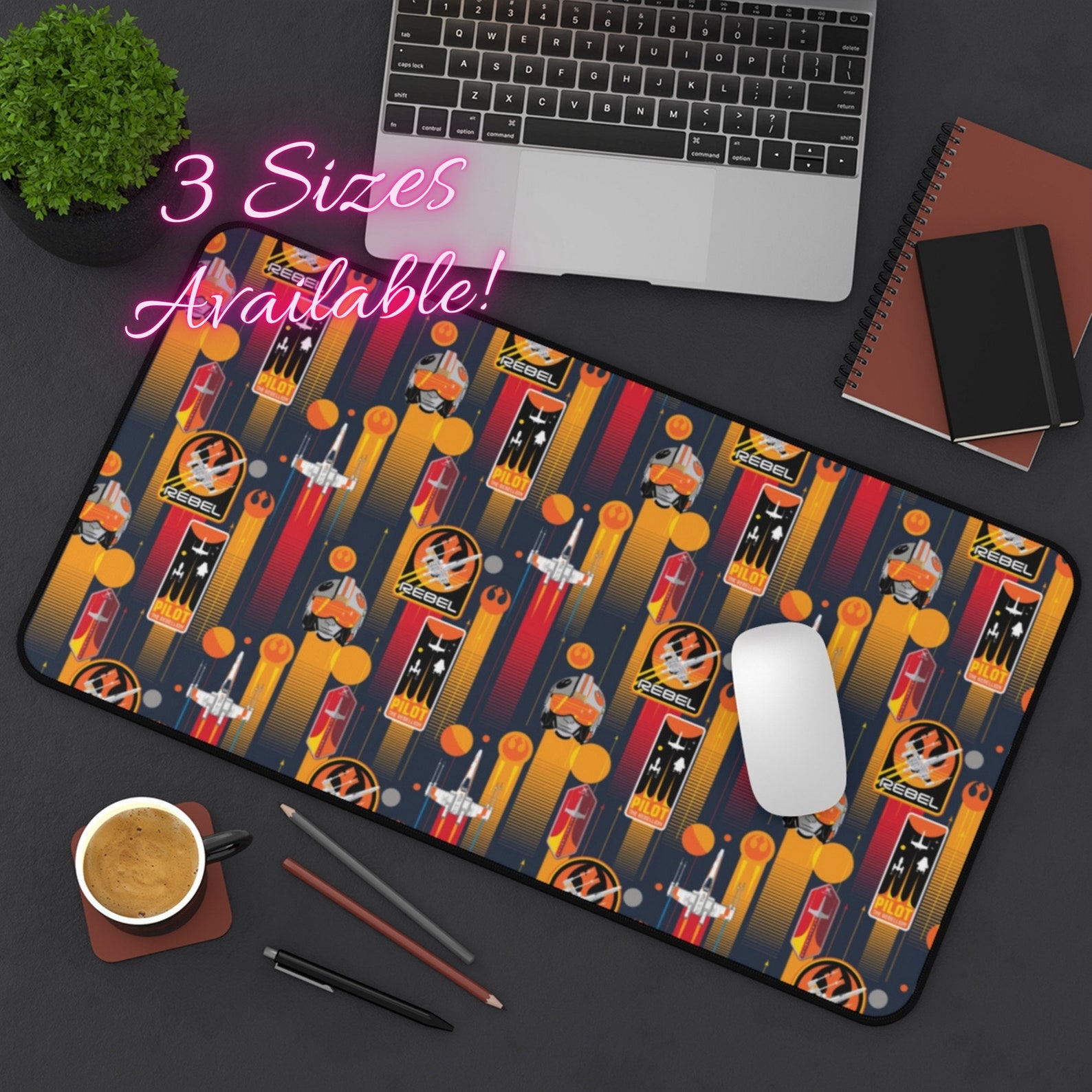 Star Wars Rebels Desk Mat, Luke Skywalker Desk Pad, Star Wars Office ...