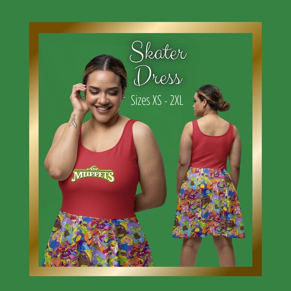 Kermit Skater Dress - Etsy