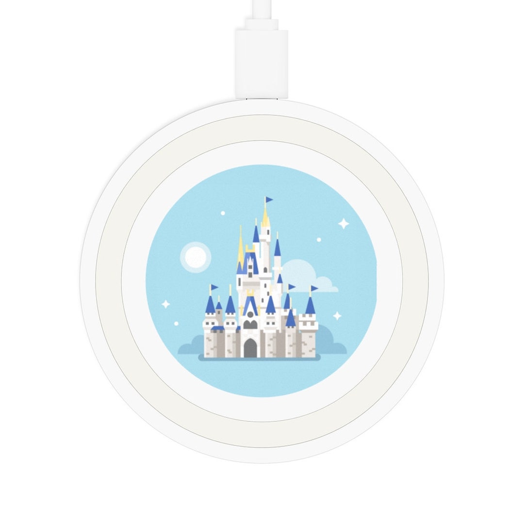 Disney Castle Mini Wireless Charging Pad, Cinderella Cell Phone Charger ...