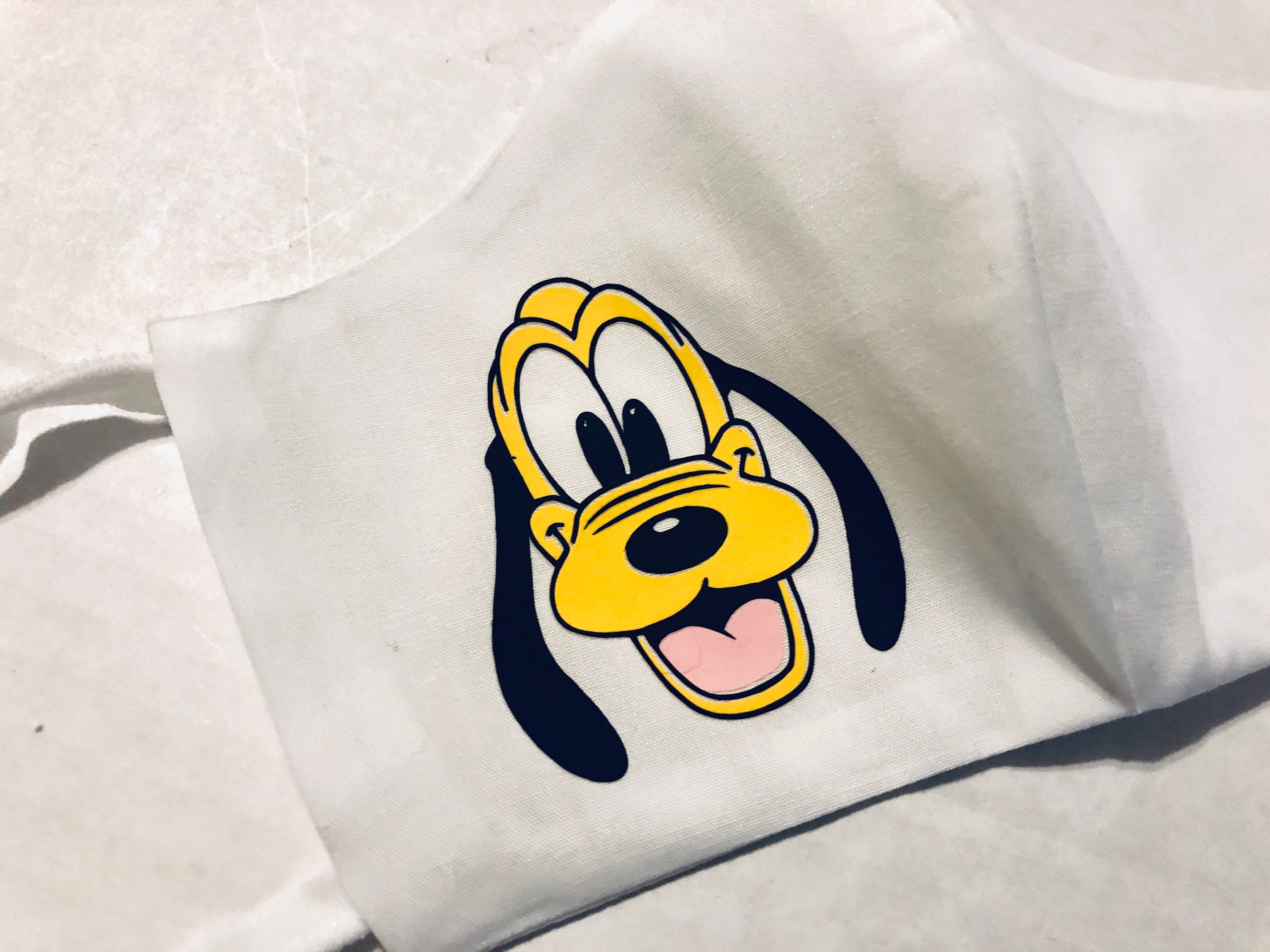 Pluto Face Mask Filter 4 Sizes Disney Mask Disney Pluto | Etsy