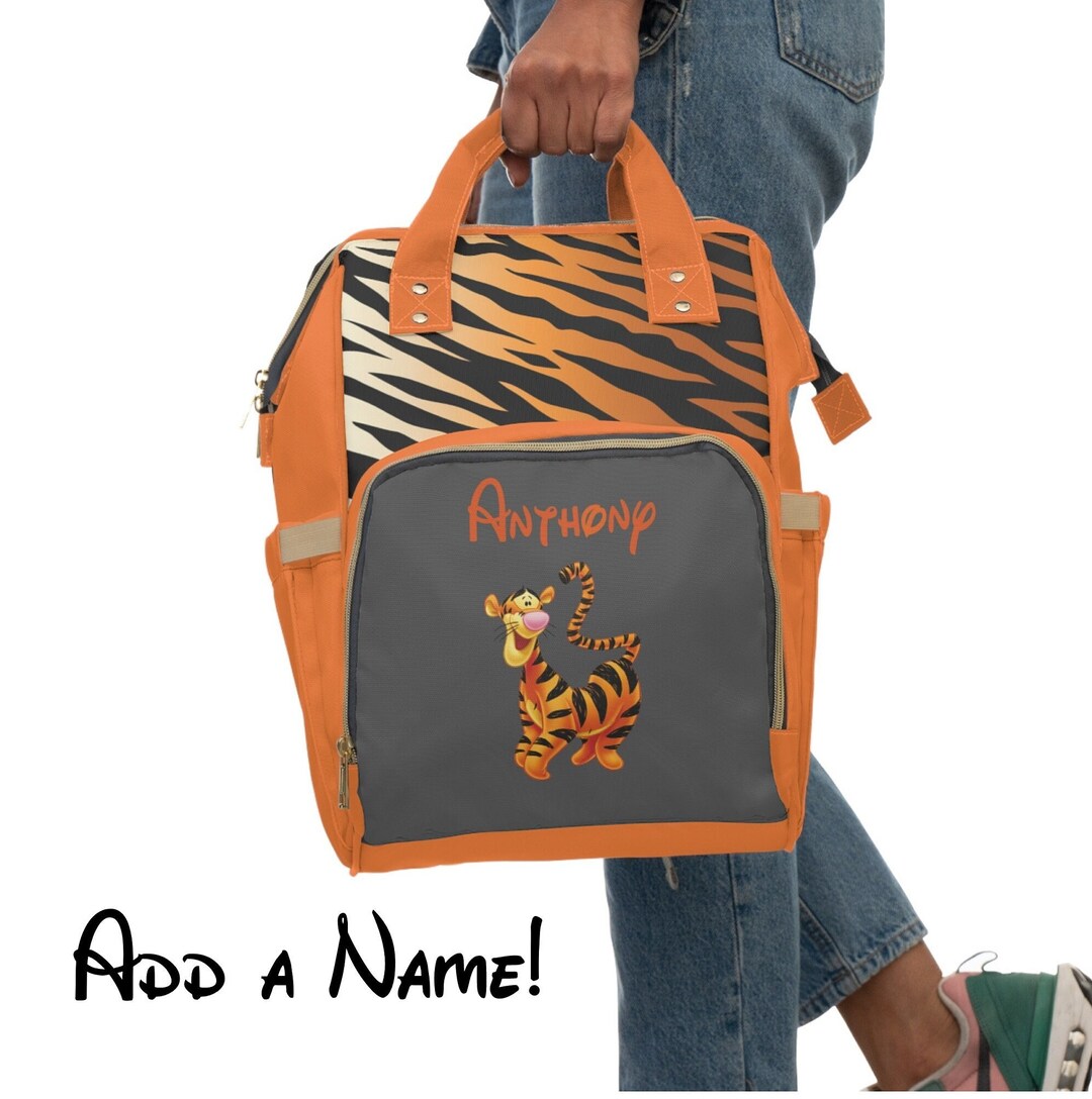 Disney Tigger Diaper Backpack, Disney Diaper Bag, Disney Vacation Bag ...