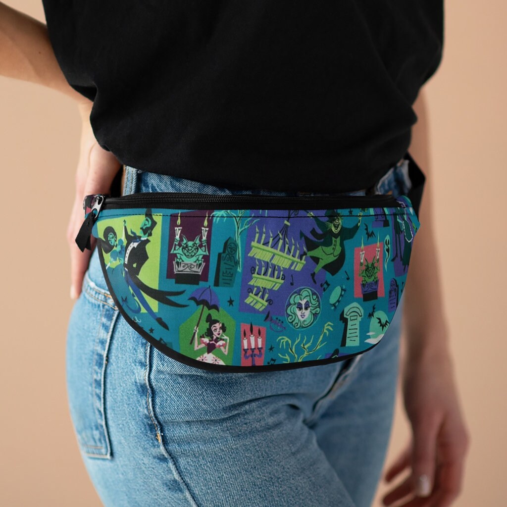 Disney Haunted Mansion Fanny Pack Disney Bag Magic Kingdom - Etsy