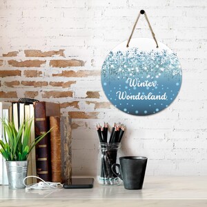 Winter Wonderland Wood Sign, Winter Door Sign, Winter Decoration, Gift ...