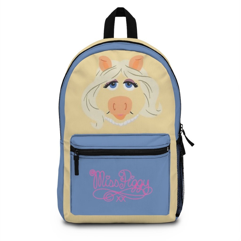 Muppets Miss Piggy Backpack Muppets Backpack Miss Piggy Bag | Etsy
