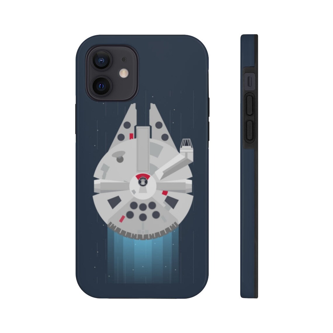 Star Wars Millennium Falcon Tough iPhone Case, Star Wars Case, iPhone ...