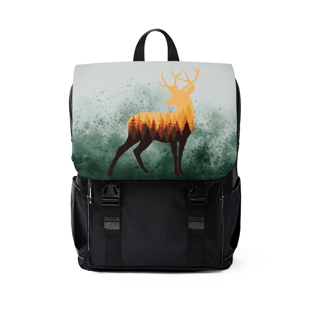 Deer Hunter Travel Knapsack, Grab & Go Backpack, Deer Bag, Carry on ...