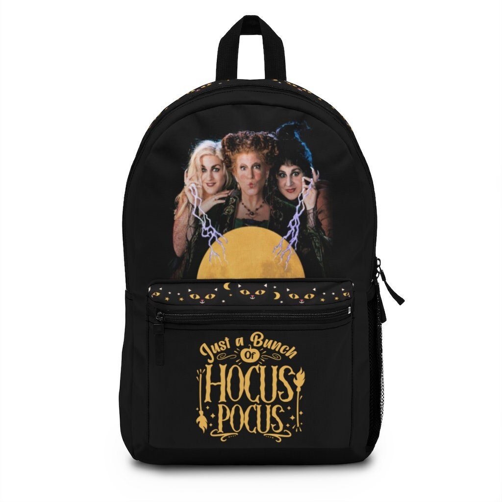 Disney Hocus Pocus Backpack Halloween Bag Disney Backpack - Etsy
