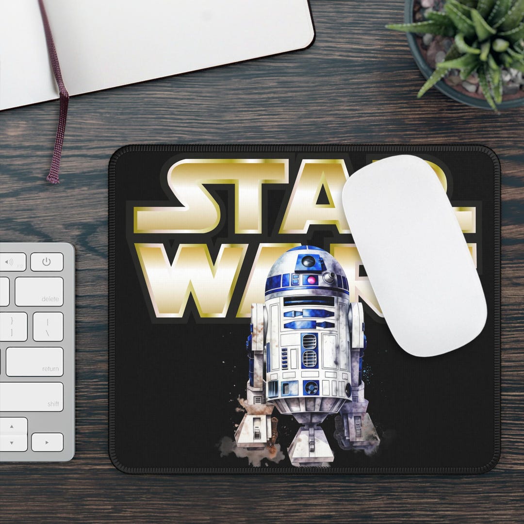 Star Wars R2-D2 Gaming Mouse Pad, Sci-fi Video Game Desk Decor, Space ...