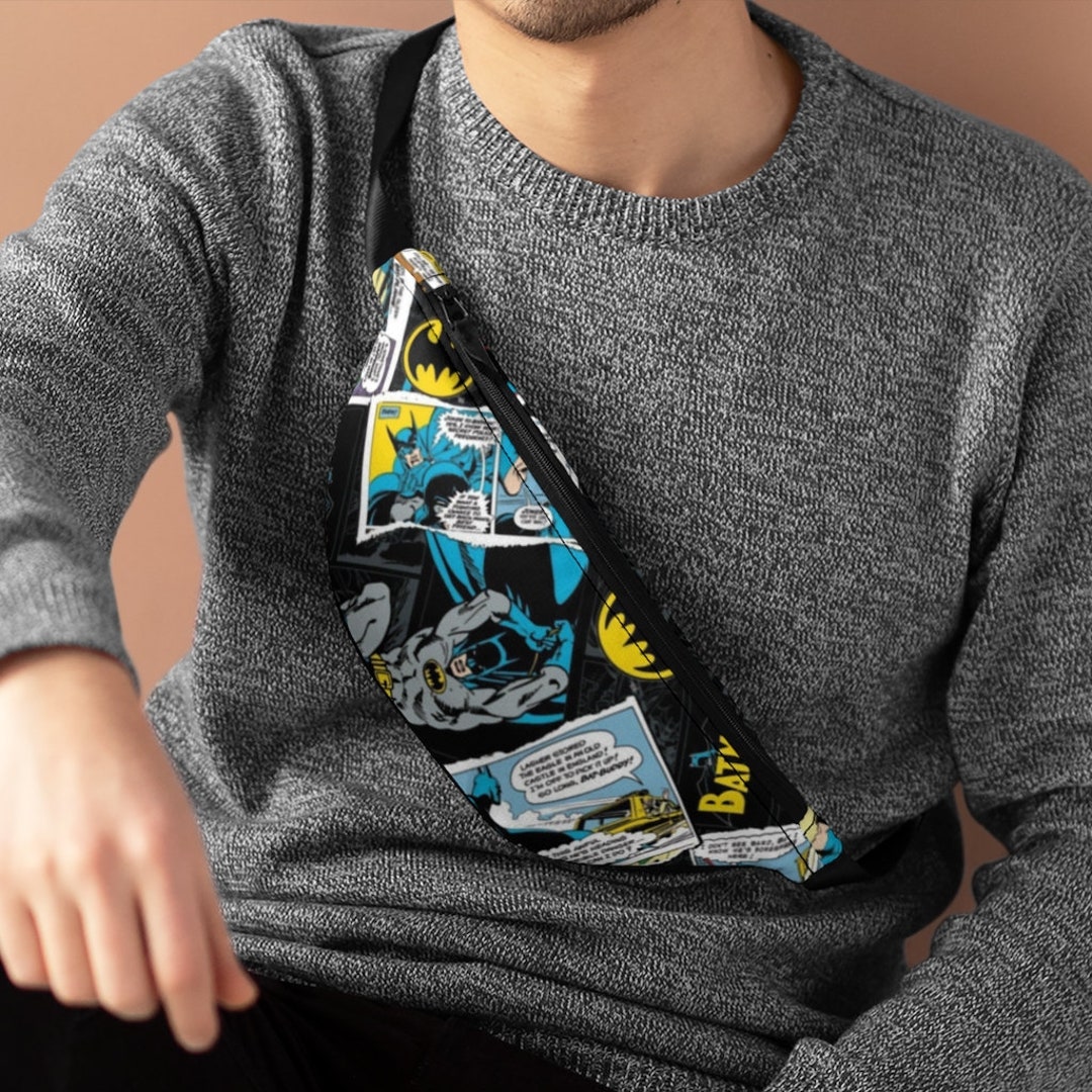 Batman DC Comics Fanny Pack, Batman Bag, Comic Book Fanny Pack, Batman ...