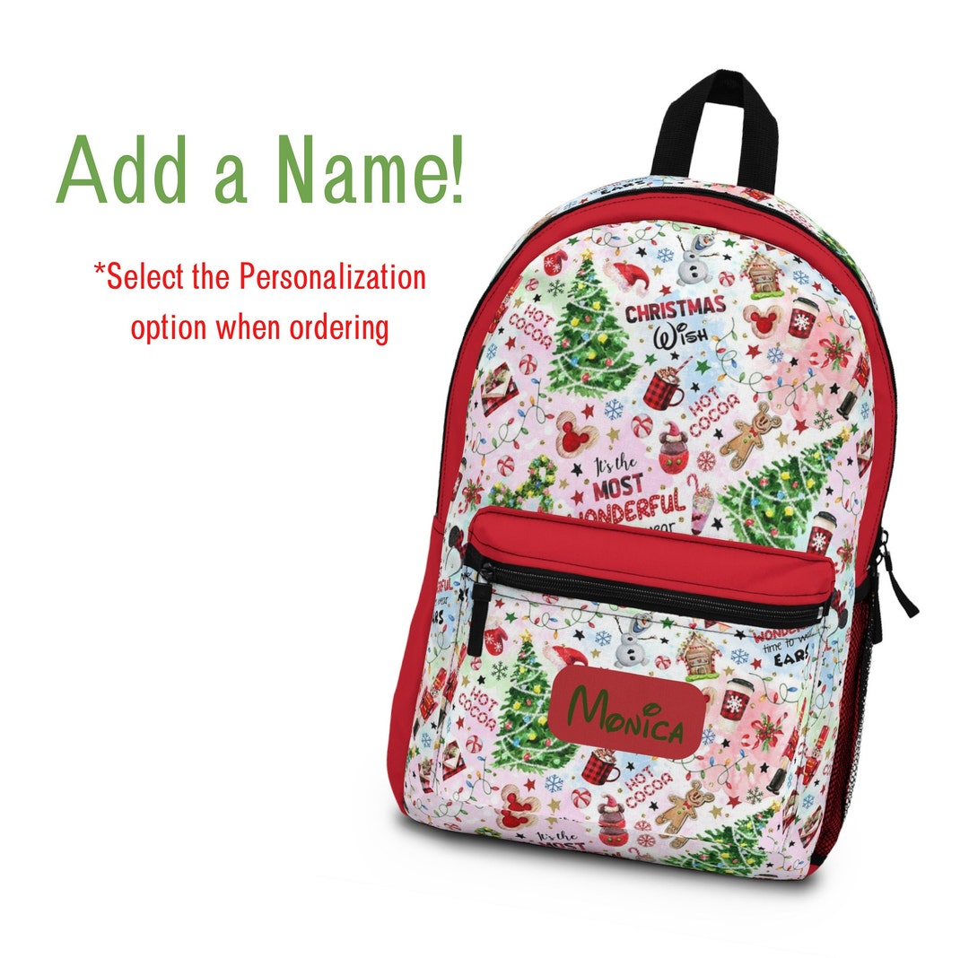 Disney Christmas Wish Backpack, Disney Holiday Snacks Bag, Olaf ...