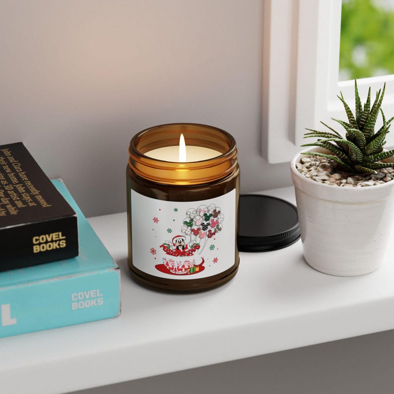Disney Goofy Scented Soy Candle in Amber Jar, Disney Candle, Cute Gift ...