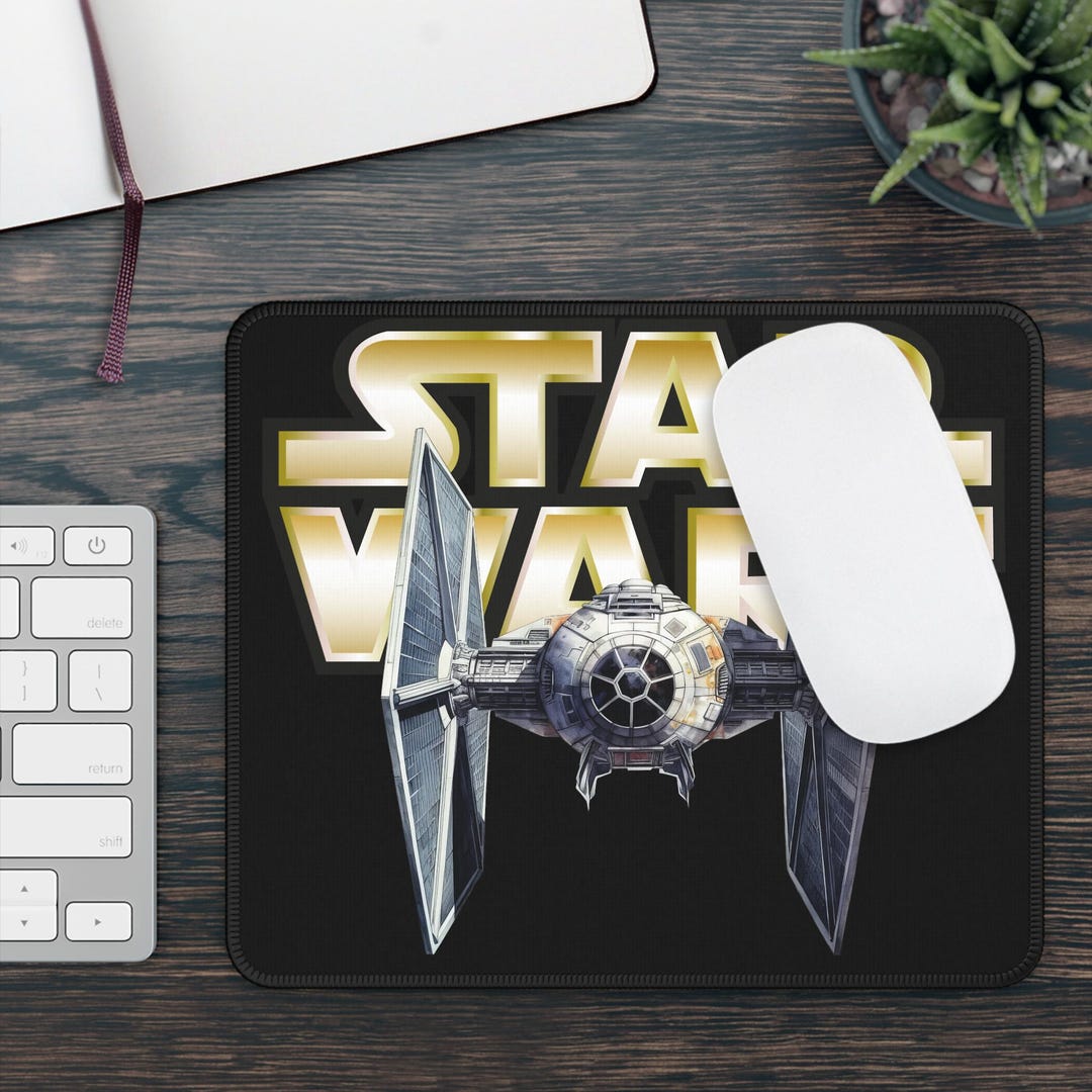 Star Wars Tie Fighter Gaming Mouse Pad, Sci-fi Video Game Desk Decor ...