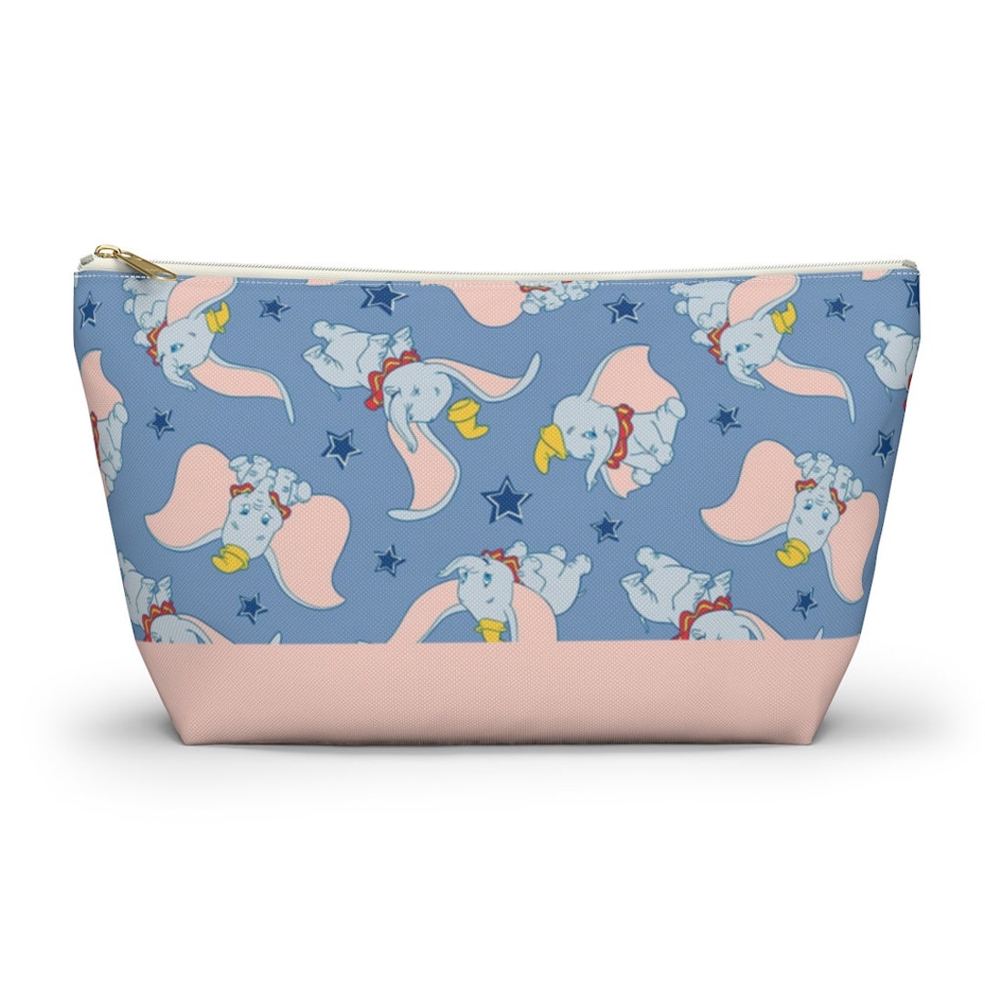 Disney Dumbo Accessory Pouch W T-bottom, Dumbo Makeup Bag, Dumbo ...