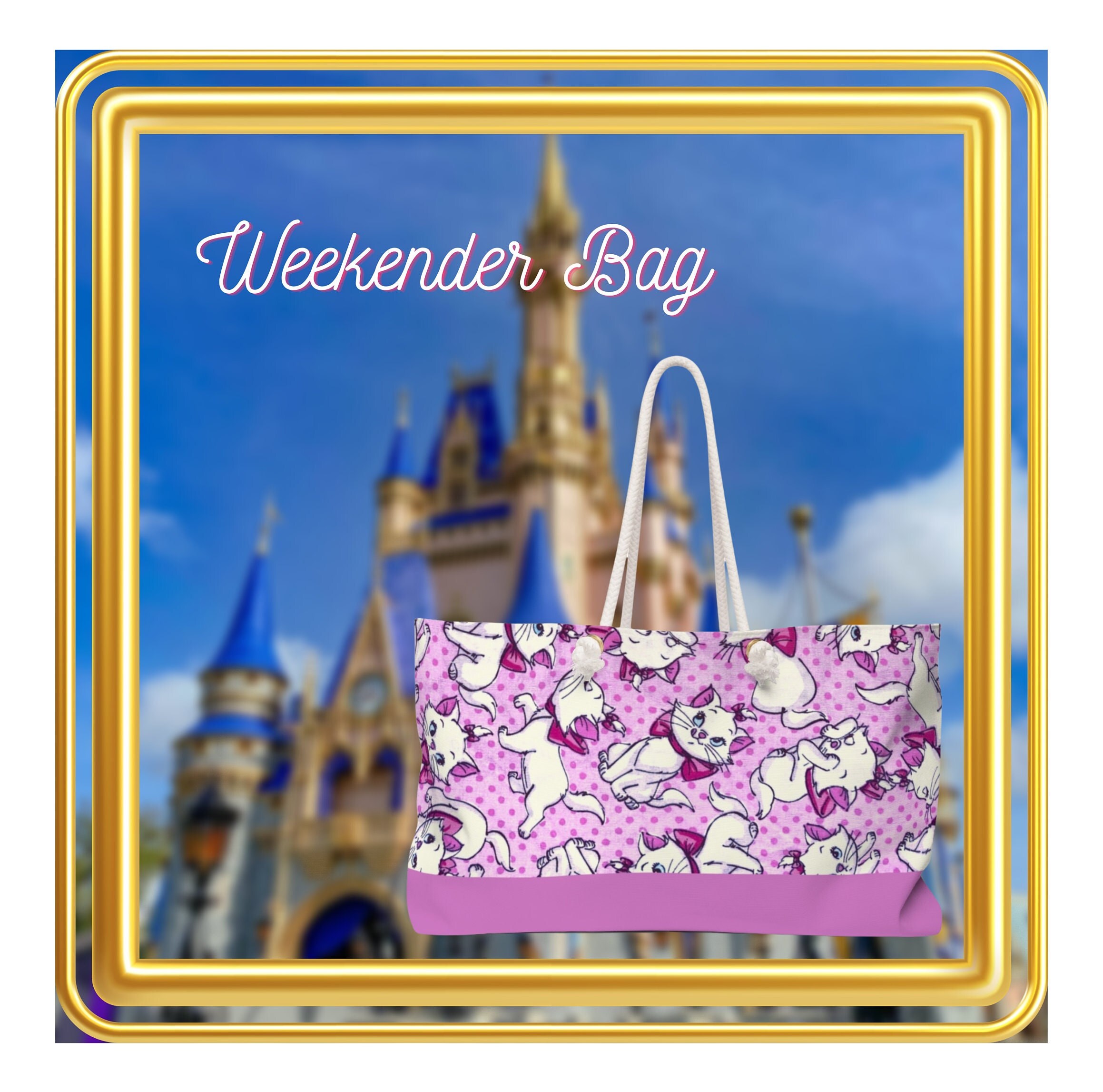 Disney Lady Marie Weekender Bag Disney Vacation Bag - Etsy