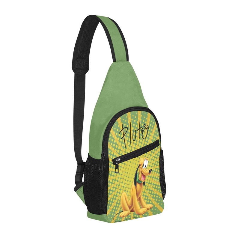 Disney Pluto Chest Bag, Disney Sling Bag, Pluto Backpack, Disney Gift ...