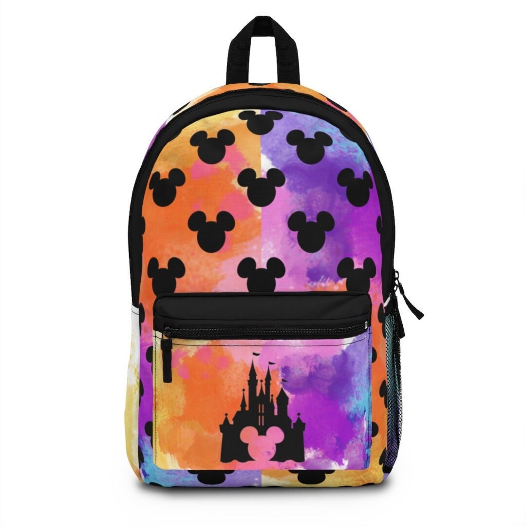 Disney Castle Watercolor Backpack, Disney Backpack, Castle Backpack ...