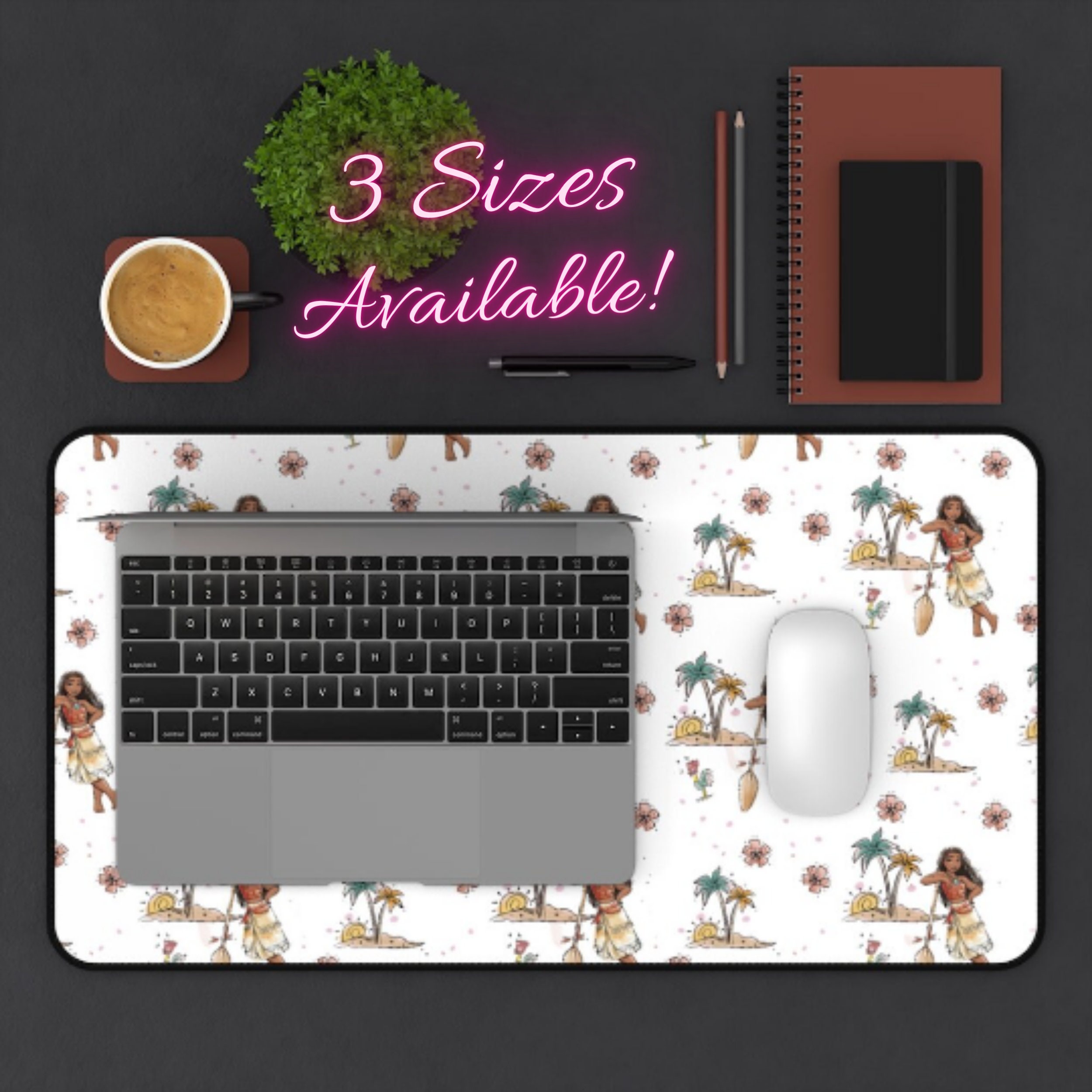 Disney Moana Desk Mat Disney Mouse Pad Moana Desk Pad - Etsy