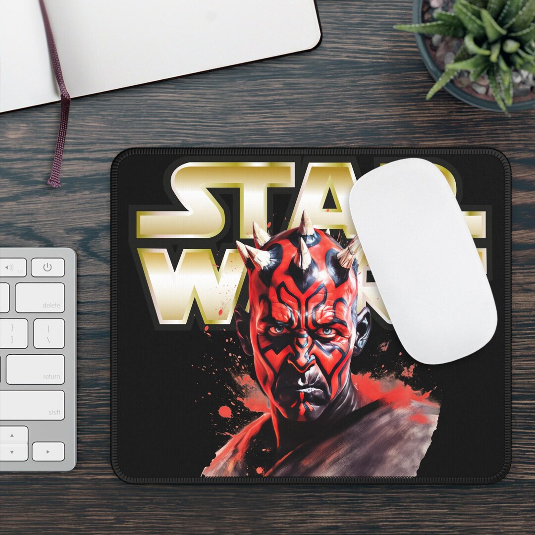 Star Wars Darth Maul Gaming Mouse Pad, Sci-fi Game Desk Decor, Space ...