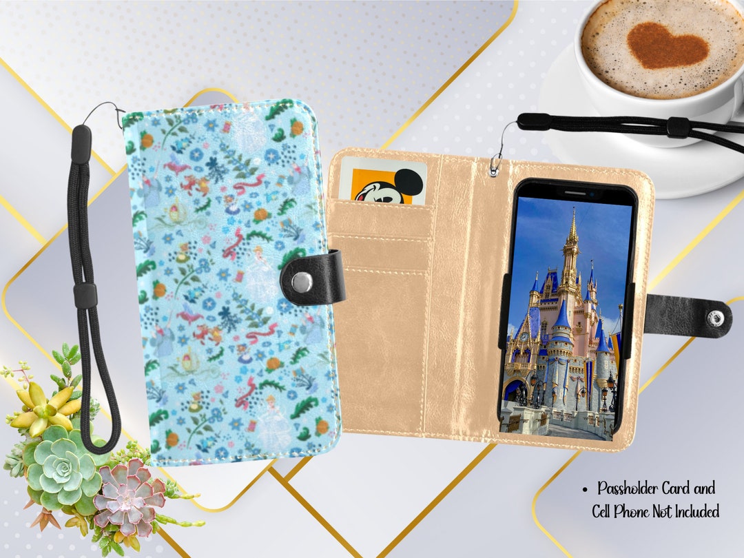 Disney Cinderella Cell Phone Wallet Disney Cell Phone Case - Etsy