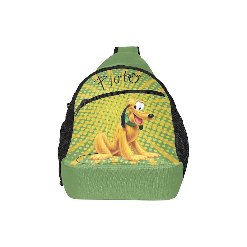 Disney Pluto Chest Bag, Disney Sling Bag, Pluto Backpack, Disney Gift ...