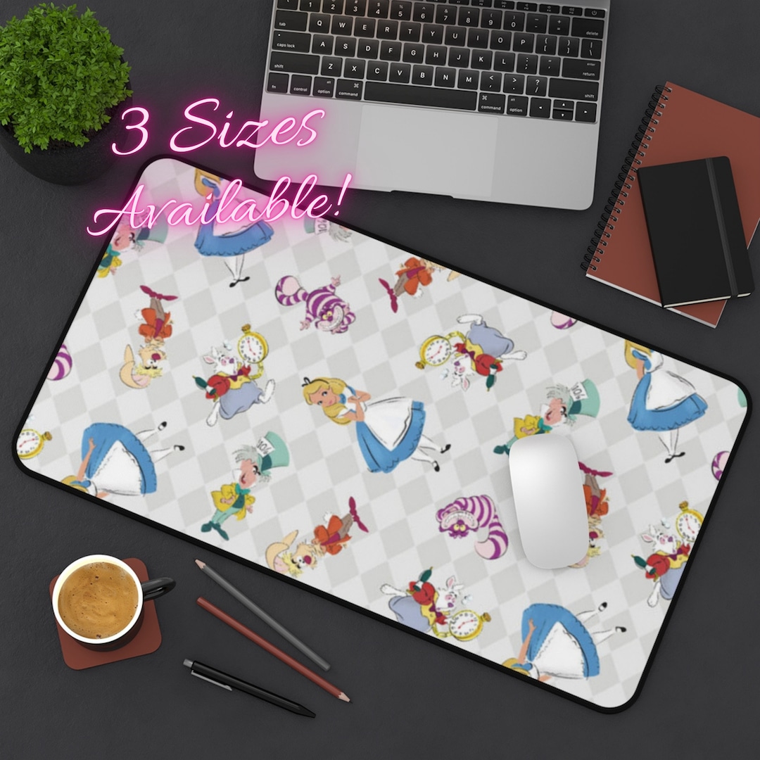 Disney Alice in Wonderland Desk Mat, Disney Mouse Pad, Cheshire Cat ...