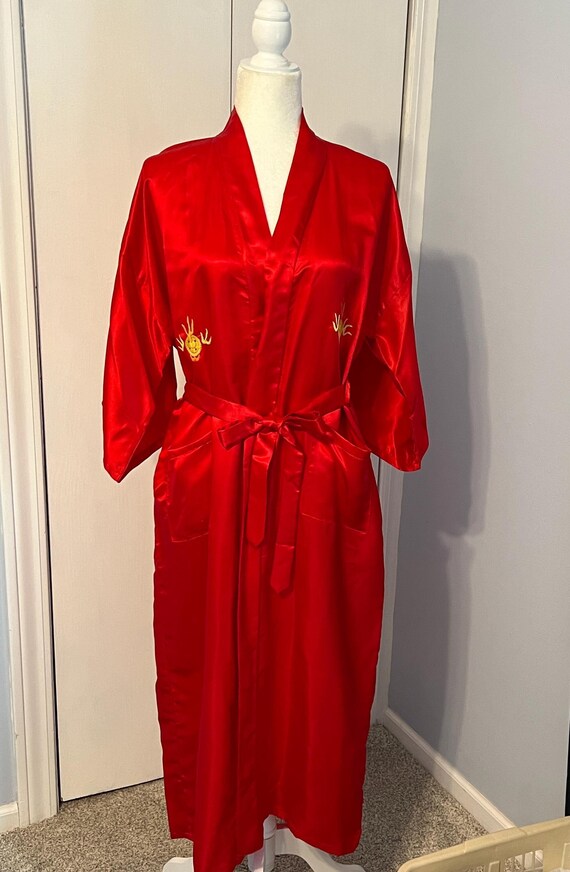 Vintage 100% silk embroidered - Gem