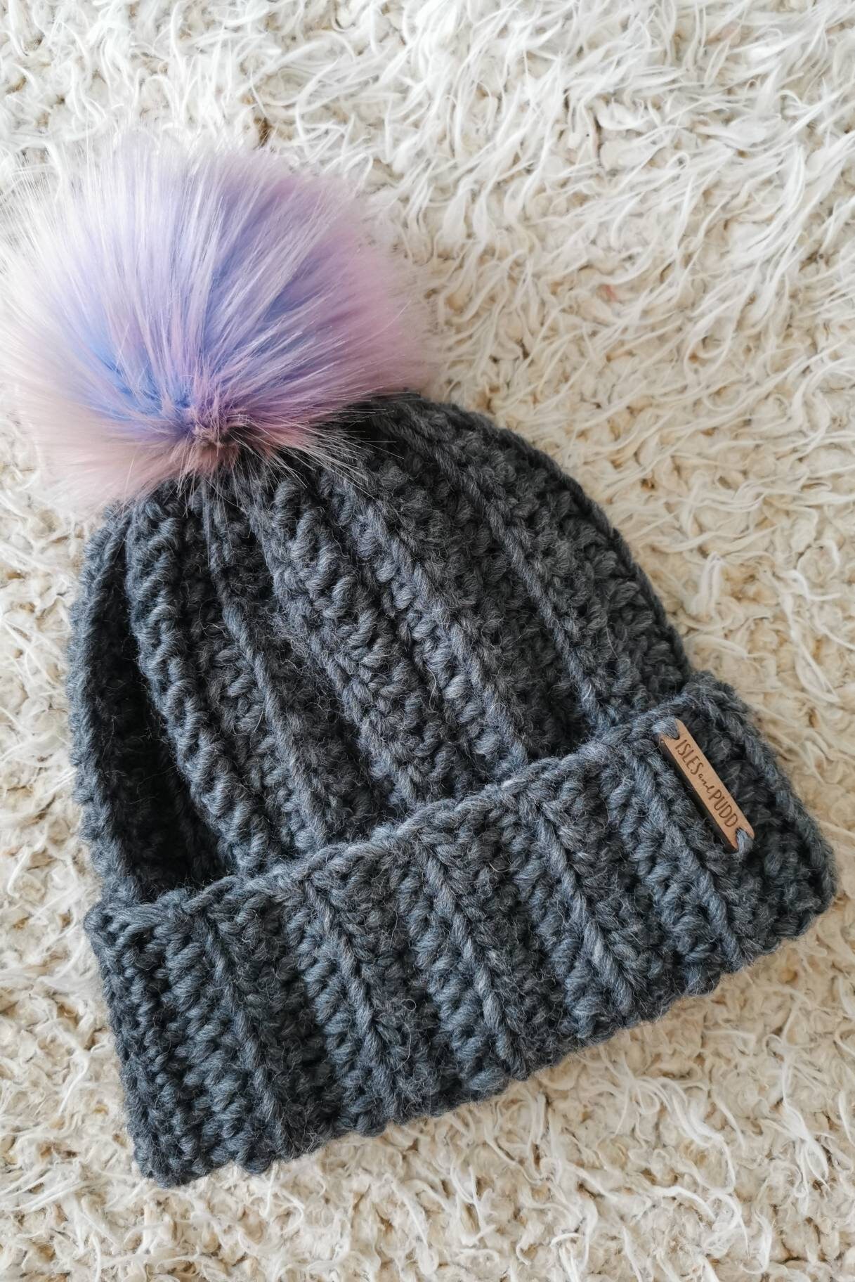 Rainbow Bobble Hat Woolly Hat Unicorn Hat Kids Bobble Hat - Etsy UK
