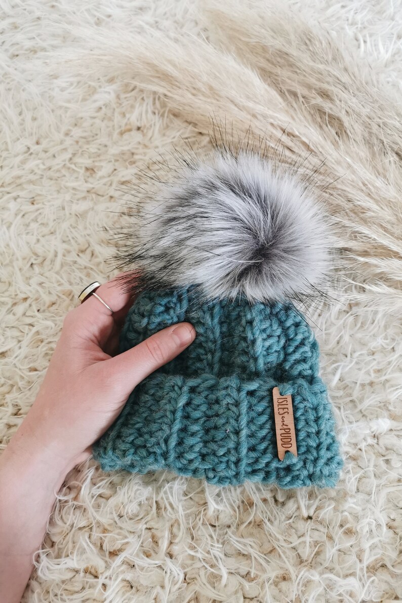 Woolly Hat Bobble Hat Kids Bobble Hat Baby Bobble Hat - Etsy UK