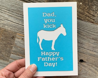 You Kick Ass Card | Etsy