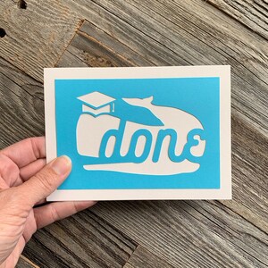 Whale Done Graduation Card, Well Done Card, Well Done Grad Card ...