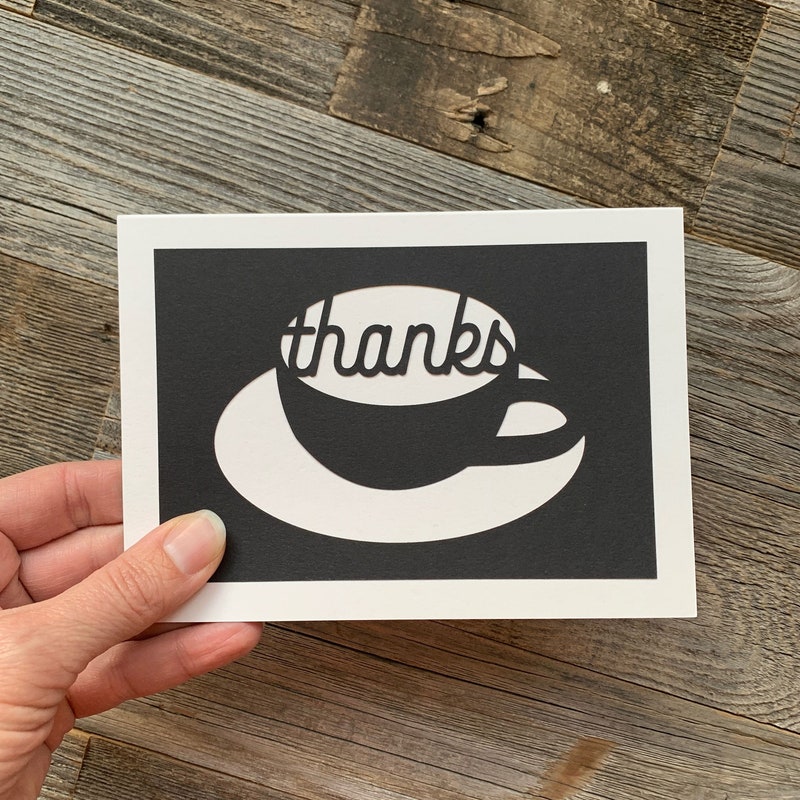 Coffee Thank You - Etsy