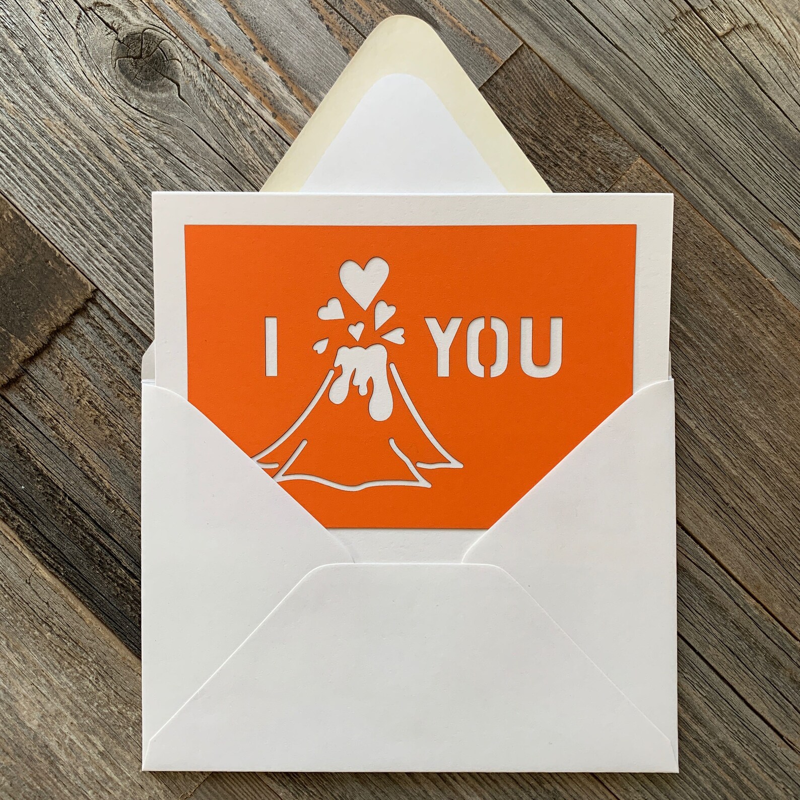 I Lava You Card Love Card I Love You Card Valentines Day | Etsy