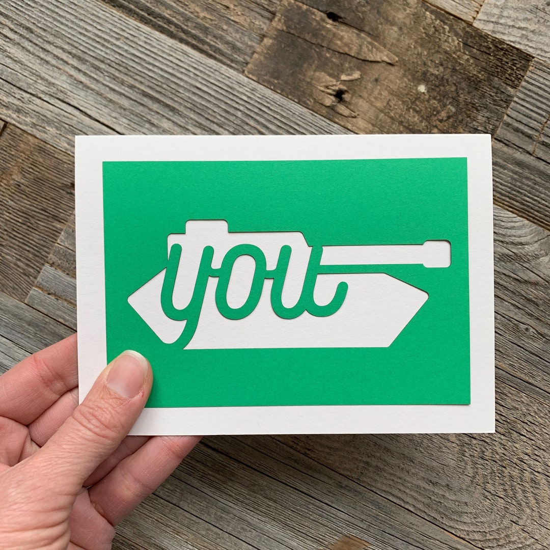 Tank You Card, Thank You Card, Funny Pun Card, Tank You Very Much Card ...