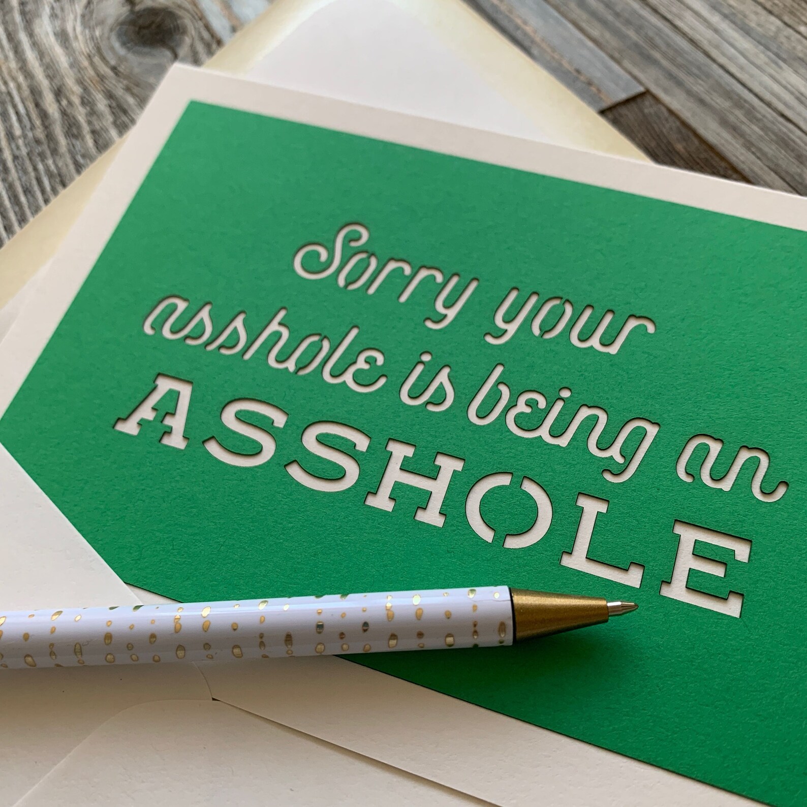 Colon Cancer Card Colonoscopy Card Sorry Your Asshole is | Etsy