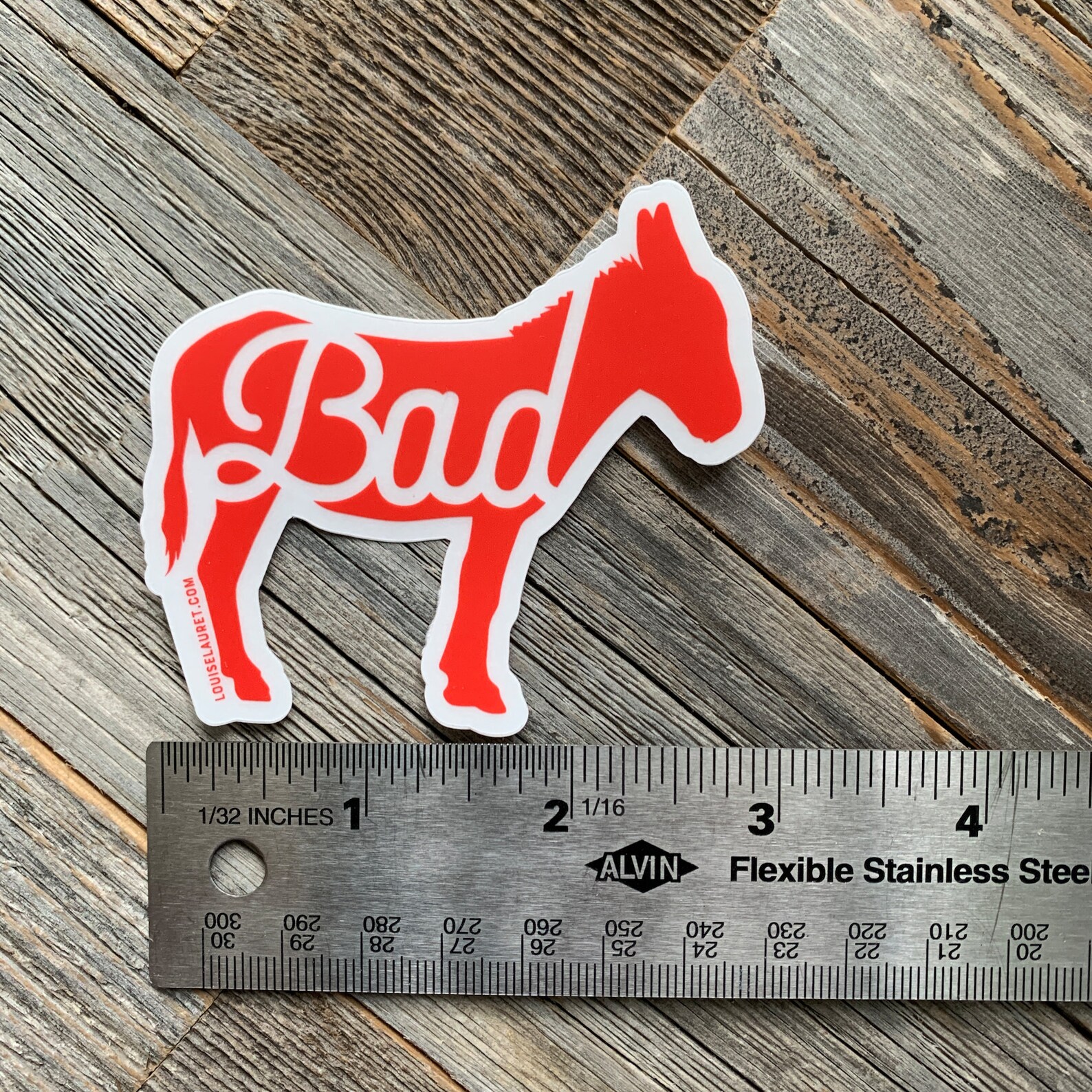 Bad Ass Sticker Bad Ass Pun Sticker You Are a Bad Ass - Etsy