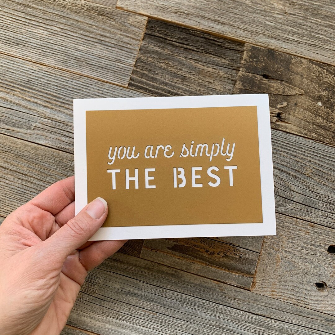 You Are Simply the Best Card, You're Simply the Best Card, Schitt's ...