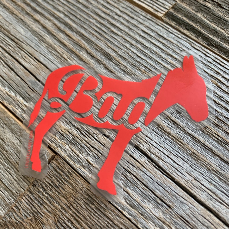 Bad Ass Sticker Bad Ass Pun Sticker You Are a Bad Ass - Etsy