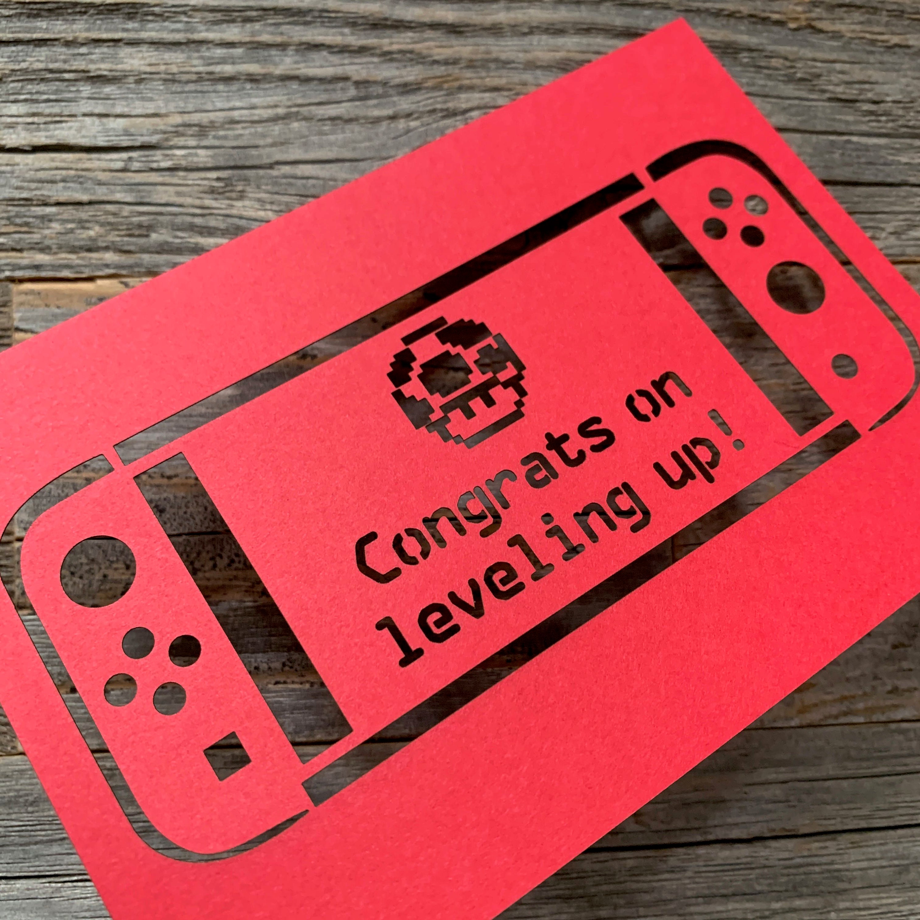 Video Game Birthday Card, Video Game Graduation Card, Continuation Card ...