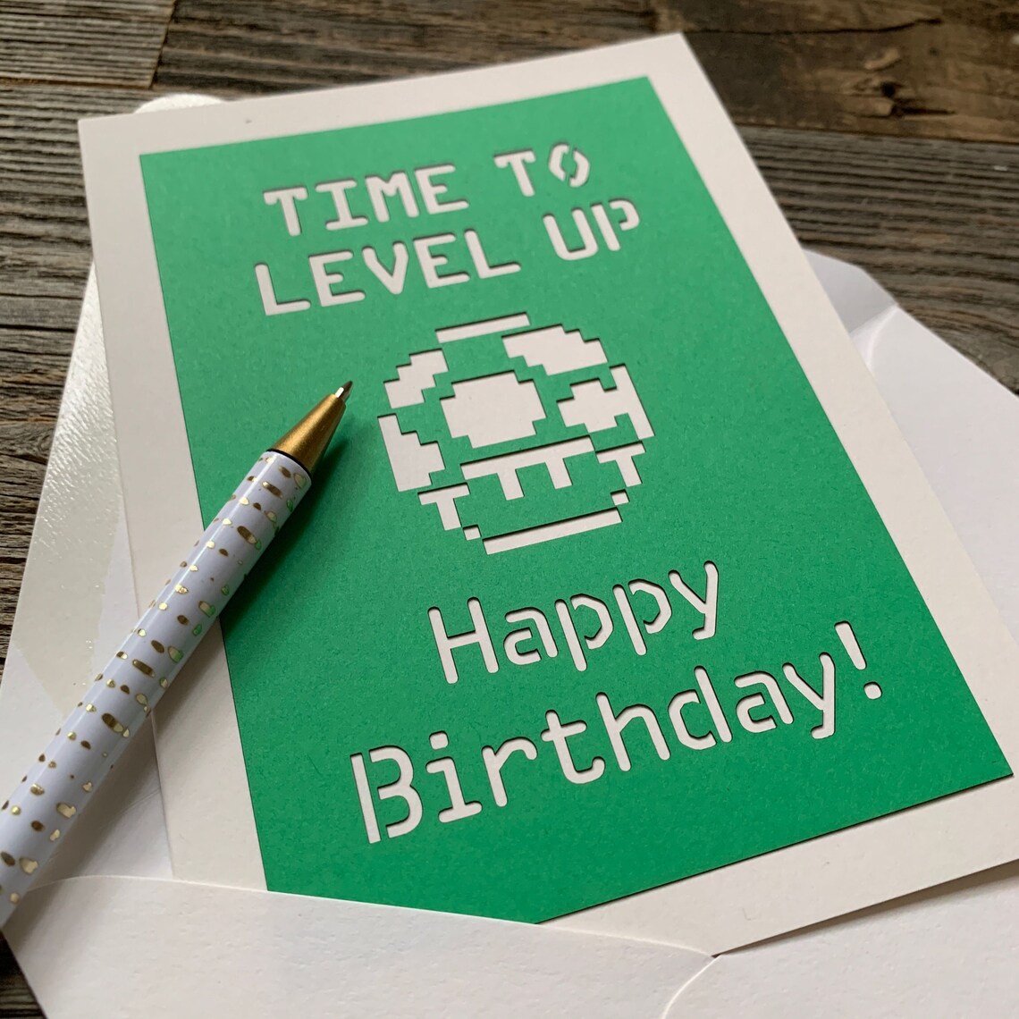 Video Game Birthday Card Birthday Card for Guy Gamer | Etsy