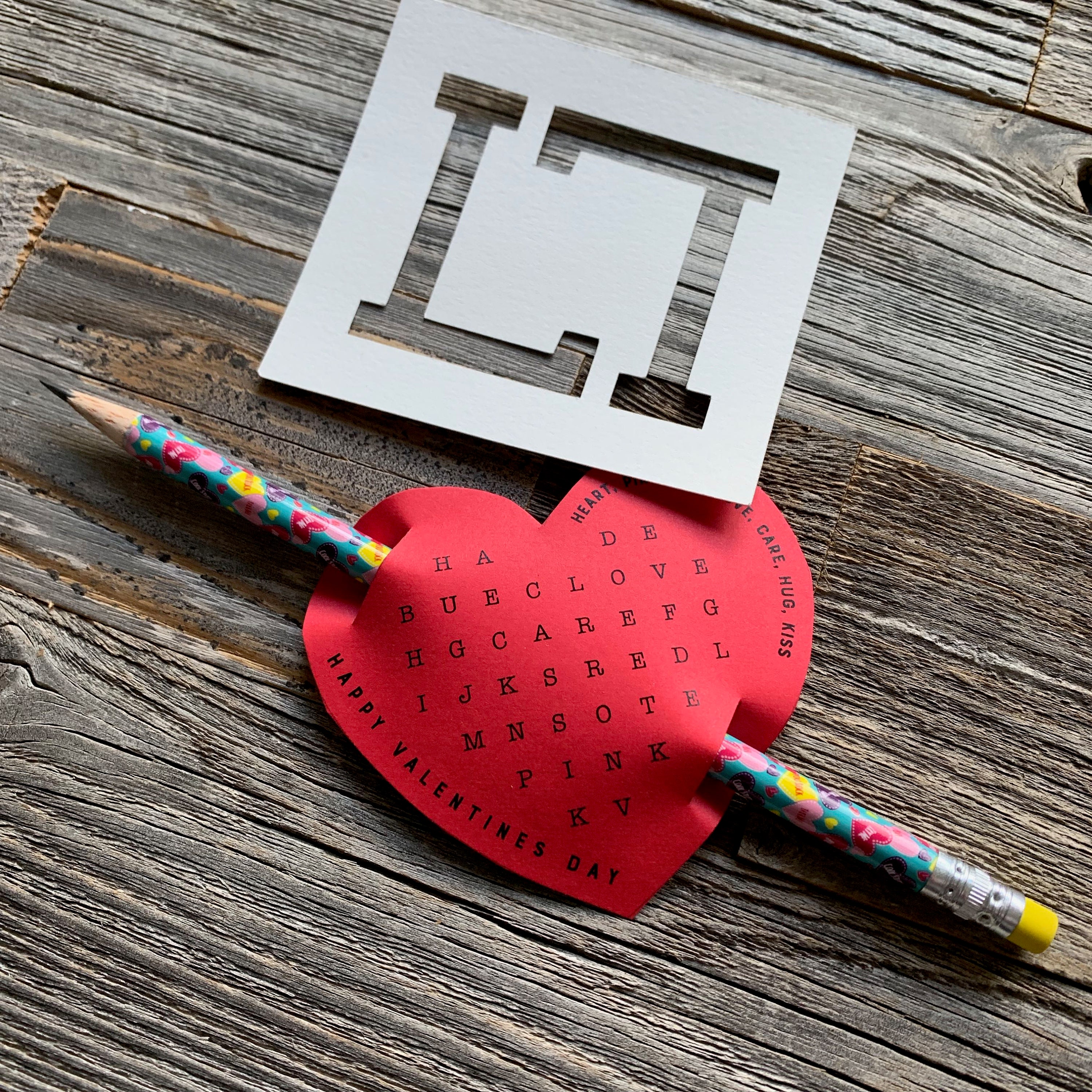 Printable Valentine Word Search, Kids Printable Valentine, Kid ...