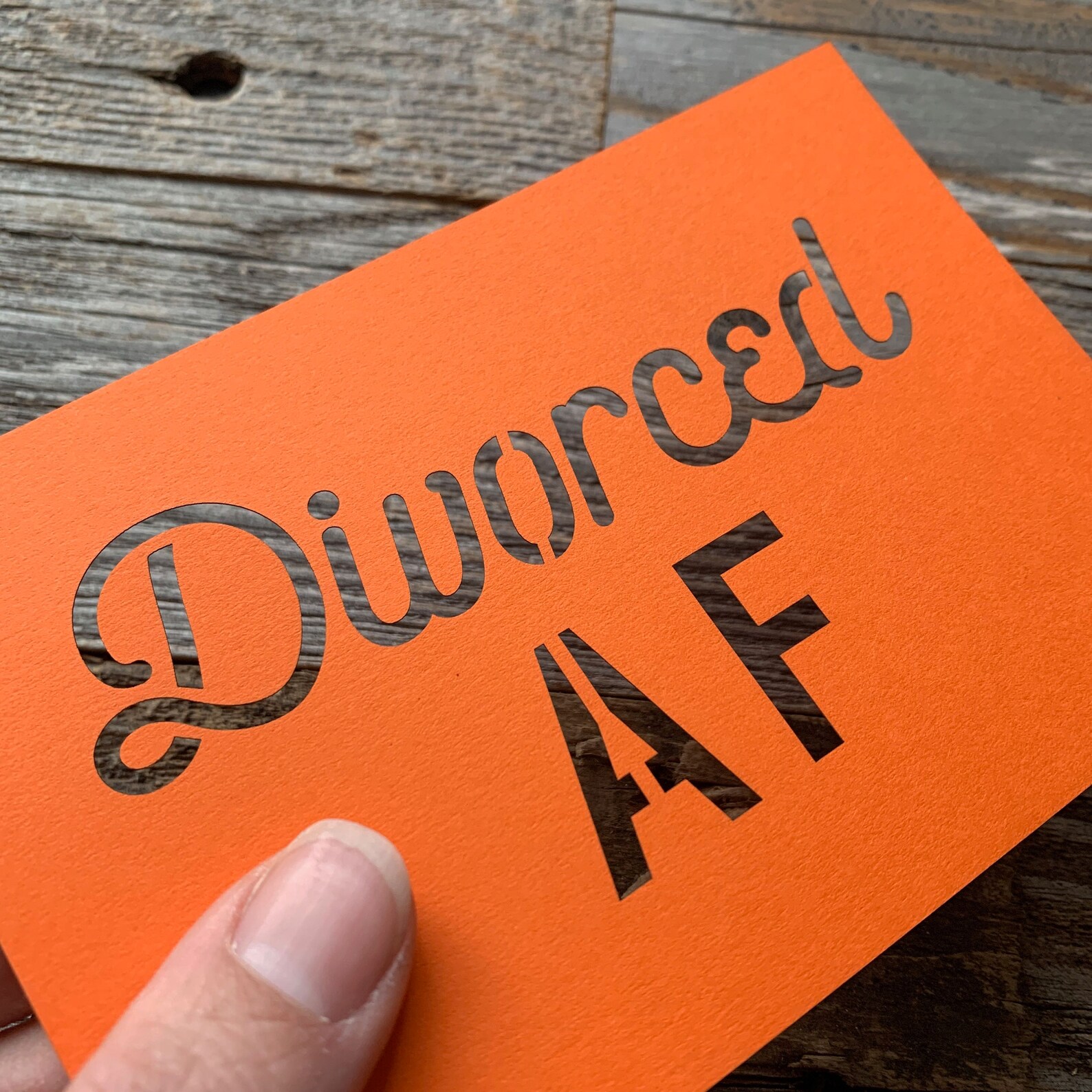 Divorced AF Card Divorce Card Divorce Party Card Sorry | Etsy