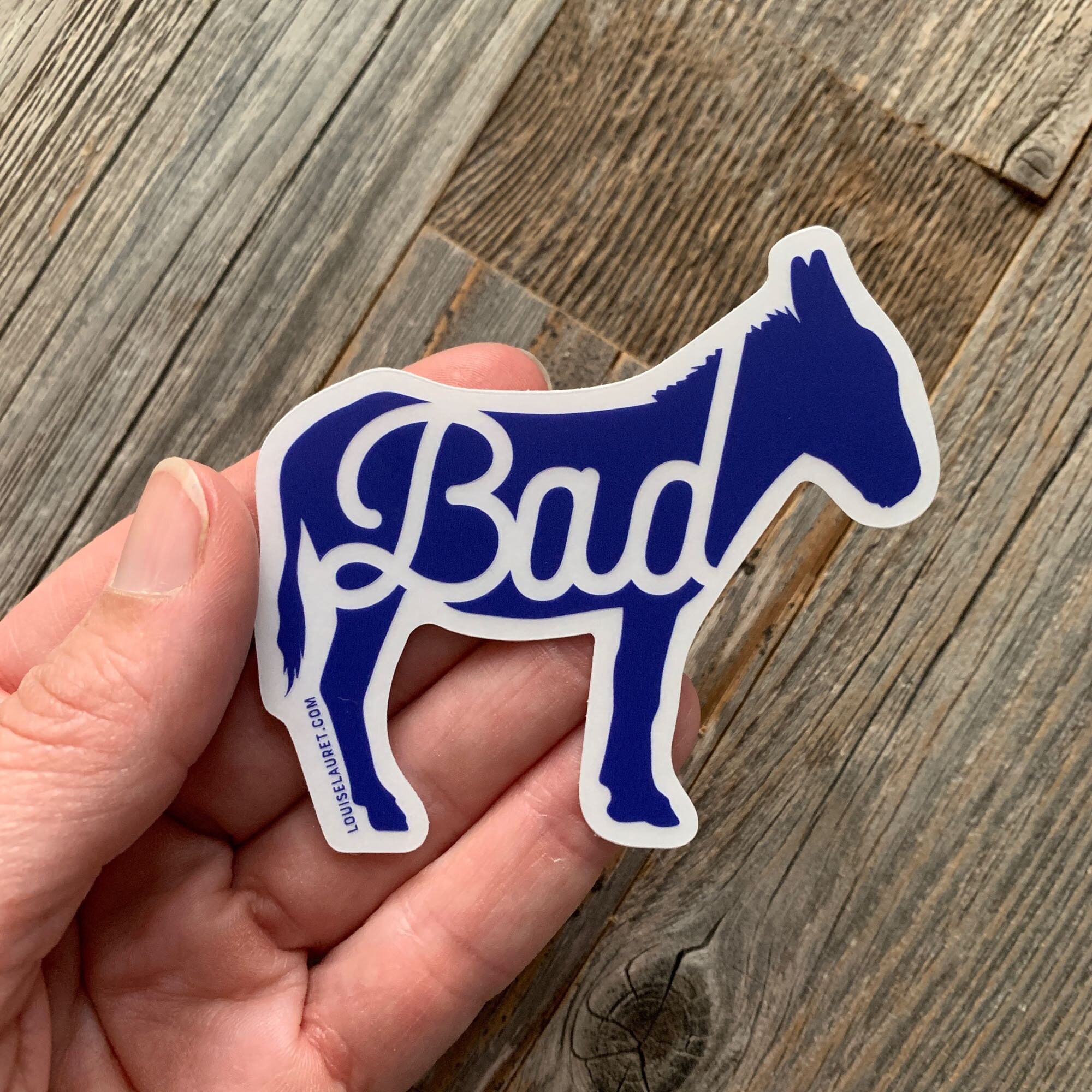 Bad Ass Sticker Bad Ass Pun Sticker You Are a Bad Ass - Etsy Hong Kong