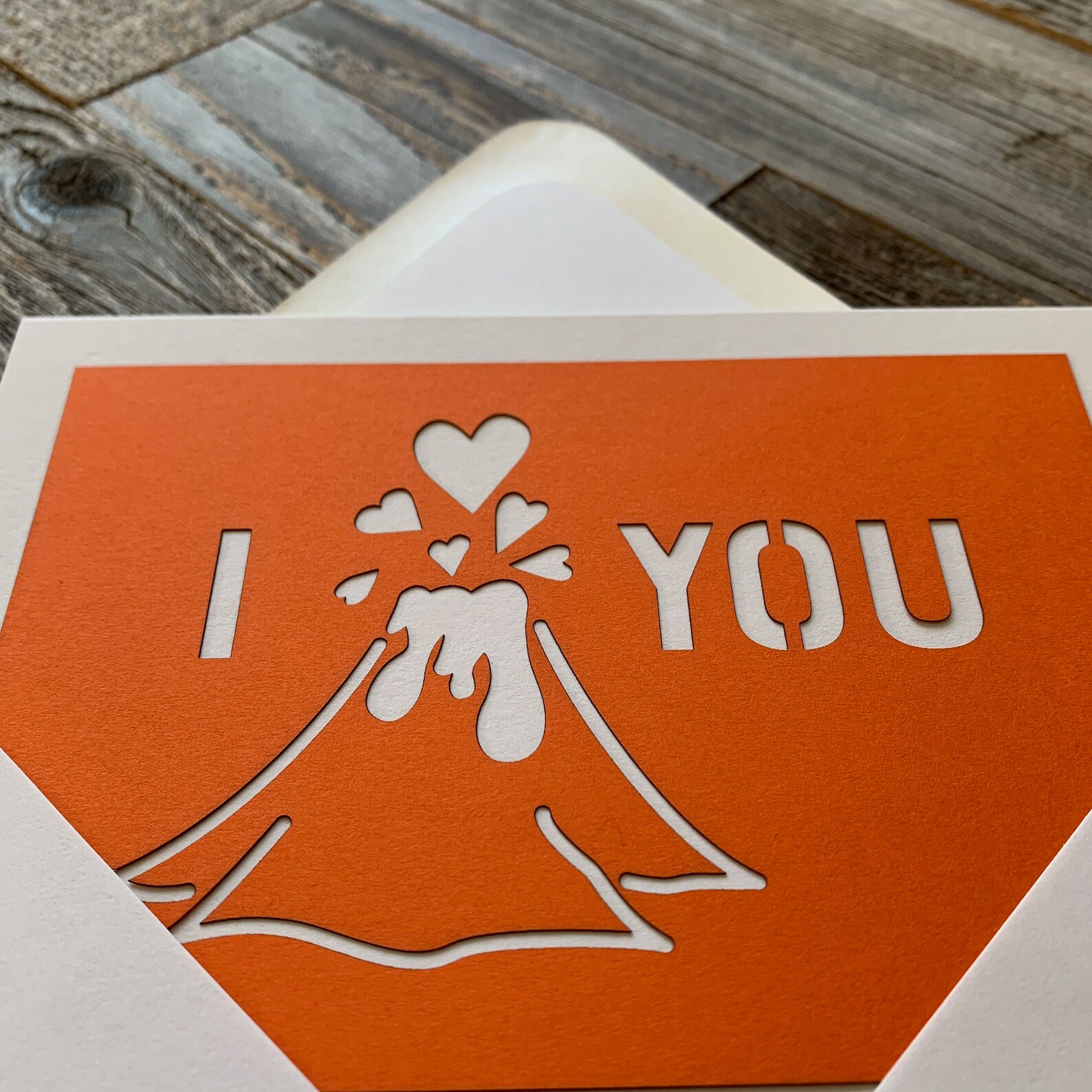 I Lava You Card Love Card I Love You Card Valentines Day | Etsy