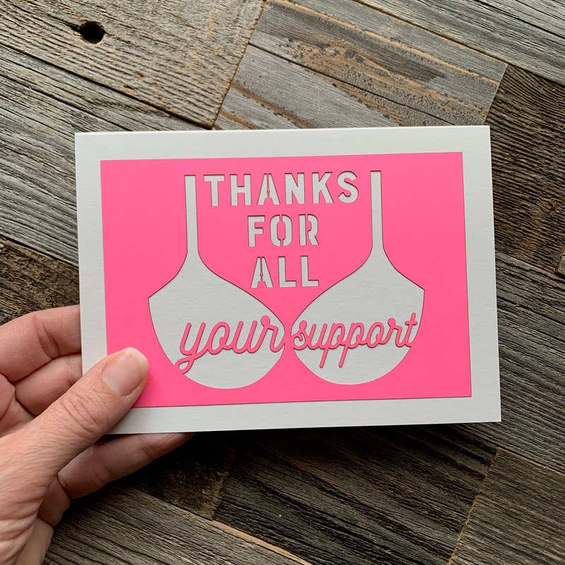 Funny Support Card - Etsy
