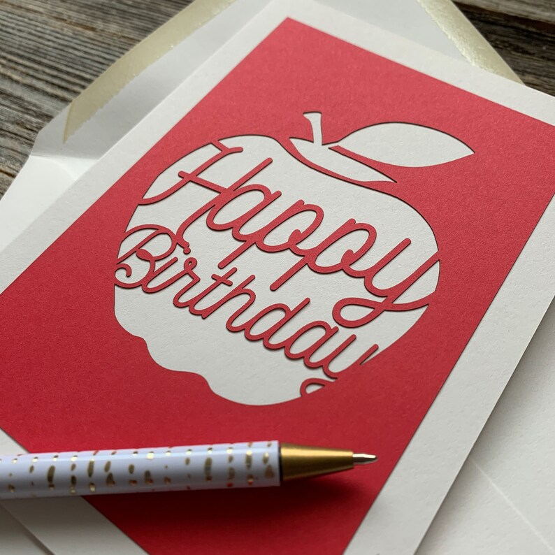 Teacher Birthday Card Birthday Card Happy Birthday Card - Etsy
